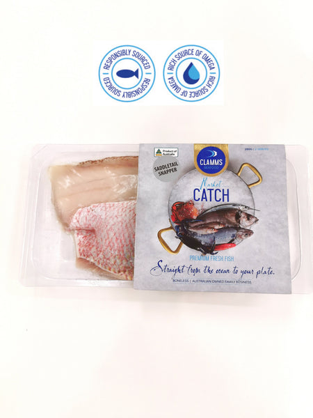 Australian Wild Saddle Tail Snapper Fillet (2-3 pcs) – Loi Chan Frozen ...