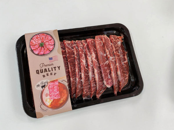 USA Angus Beef Top Blade Slices Korean BBQ 5mm (300g) – Loi Chan Frozen ...